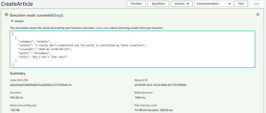 Serverless App With Aws In Reactjs Using Lambda And Api Gateway Part 2 Jstw Blog 6808